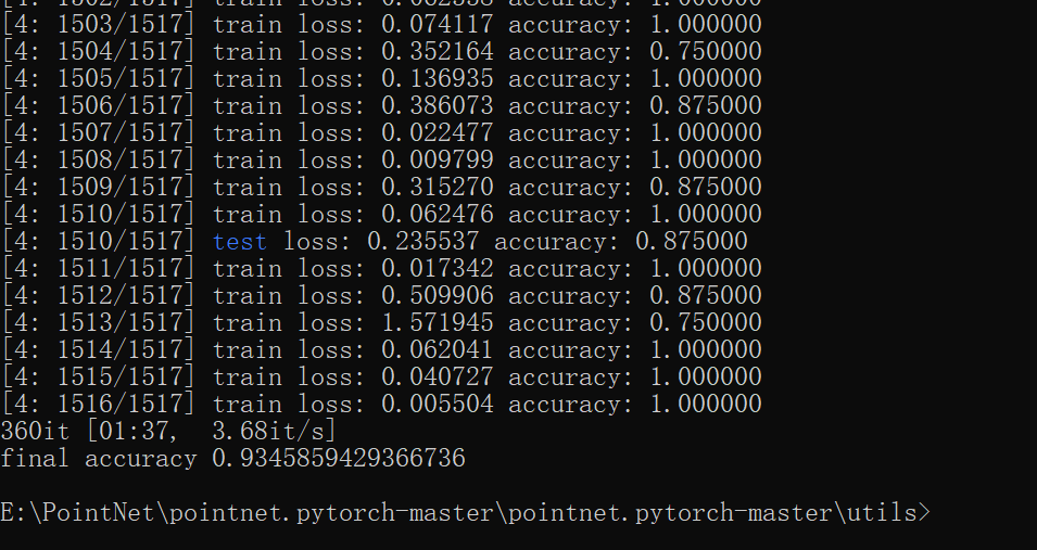 (四) 三维点云课程---PointNet-Pytorch运行_pointnet运行-CSDN博客