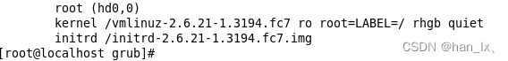 操作系统作业1(linux内核的编译以及增加系统调用)hanlx、的博客 Csdn博客