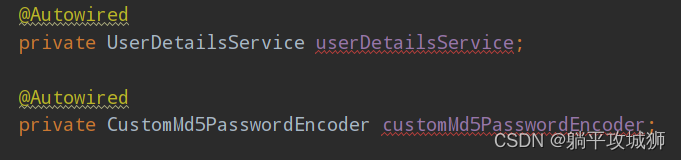 解决security报错 - There is no PasswordEncoder mapped for the id “null“_there is no passwordencoder ...