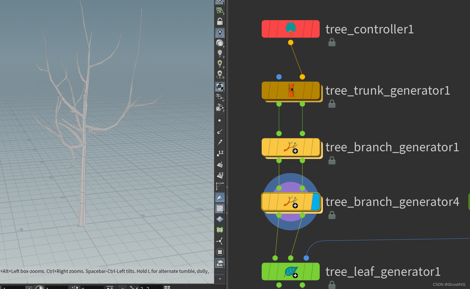 Houdini-URP-风格化树木_houdini烘焙球形法线-CSDN博客