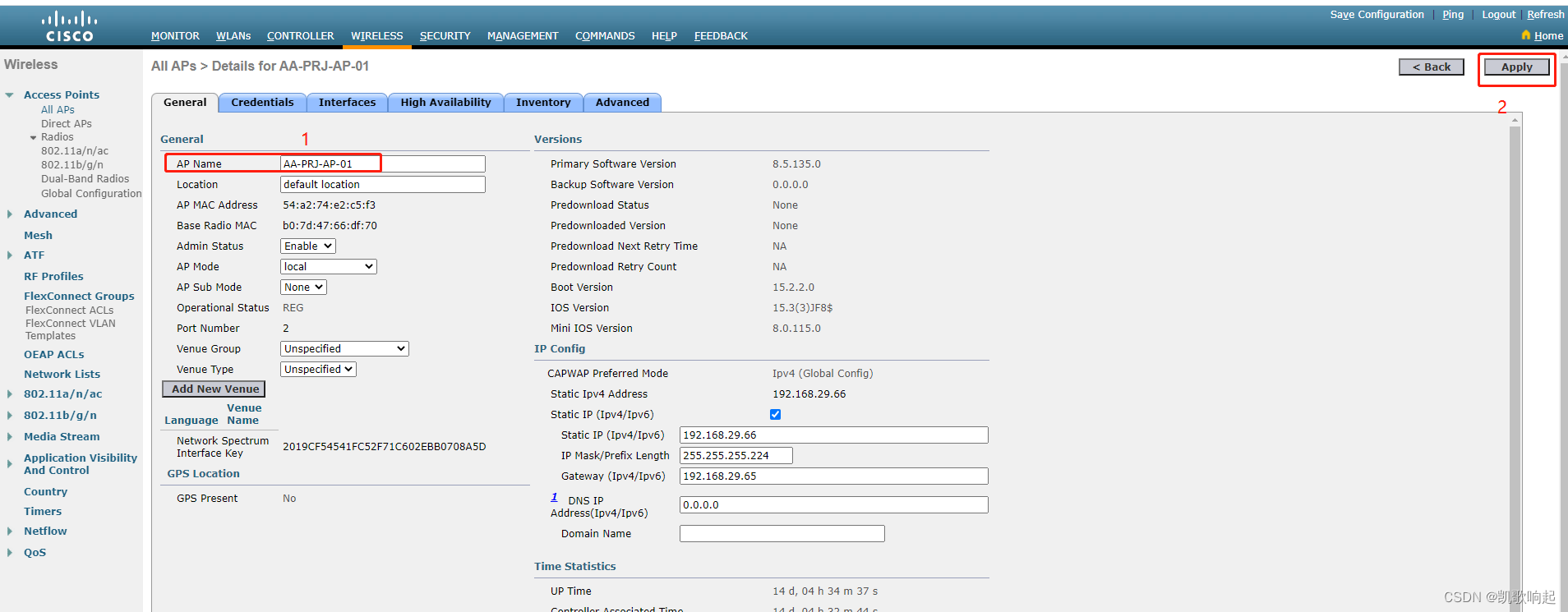 wlc操作技巧_如何通过思科wlc cli登录到ap cli-CSDN博客