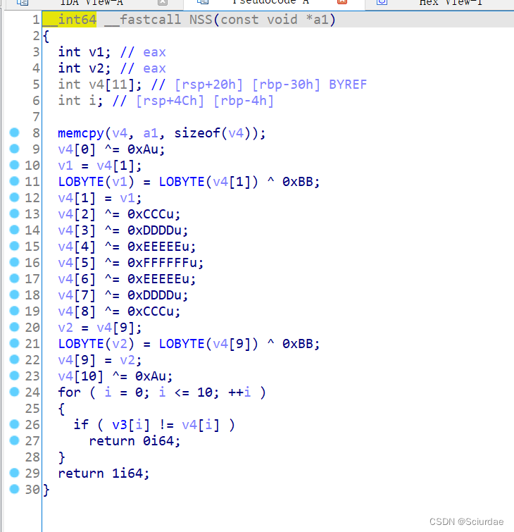 2023年SWPU NSS 秋季招新赛 CTF Reverse‘方向WP详解_[swpuctf 2023 秋季新生赛]junk code-CSDN博客