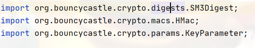 SM3国密加密时报错 java.lang.SecurityException: class “org.bouncycastle.crypto.digests.GeneralDigest ...