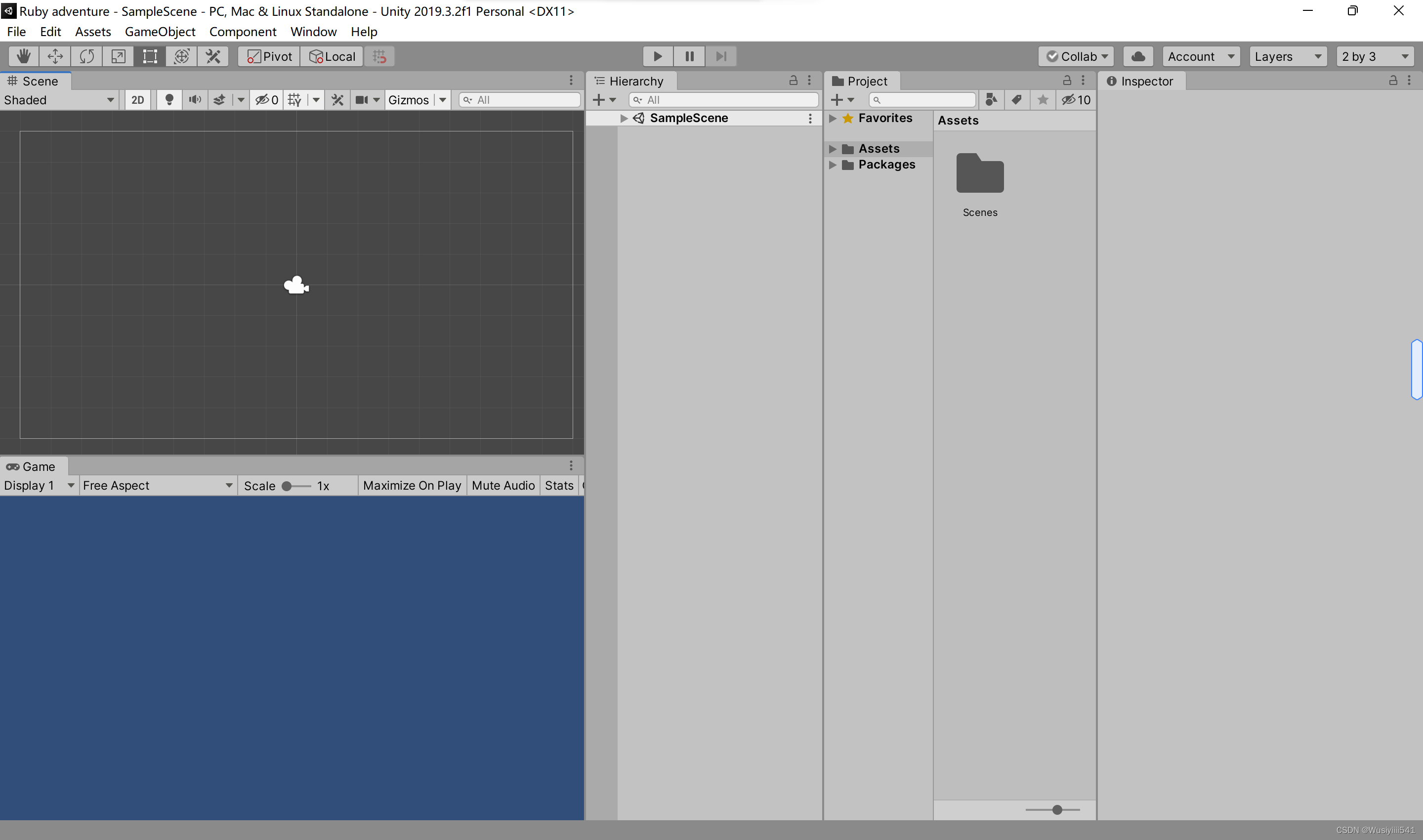 Unity 2d入门项目:ruby‘s Adventure一)unity简介ruby大冒险项目 Csdn博客