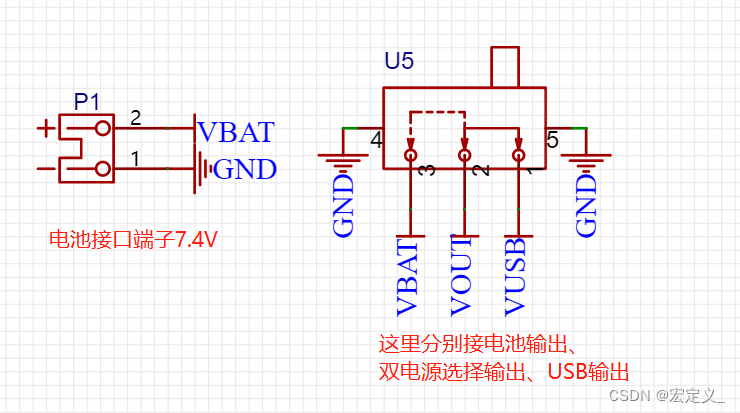 1.2双摇杆遥控器电路部分--stm32最小系统电源部分_立创eda怎么放置typec供电-CSDN博客