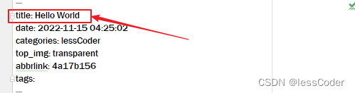 Hexo 中permalink使用 Hexo-abbrlink生成唯一永久文章链接及小优化-CSDN博客