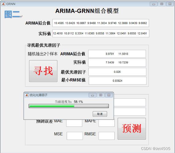 Arima Grnn模型的发病率预测gui:基于matlab编写(grnn部分)matlab实现arima中误差 Csdn博客