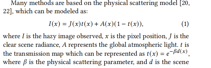DehazeFlow: Multi-scale Conditional Flow Network for Single Image Dehazing （ACMMM 2021）个人学习笔记-CSDN博客