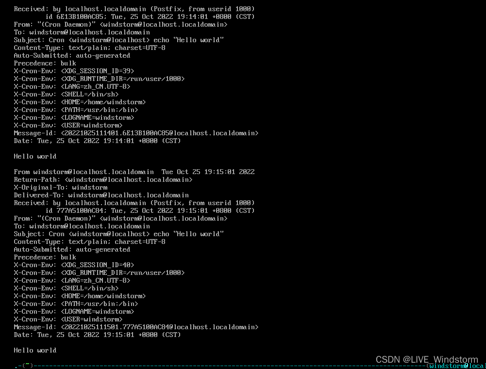 Linux 设置在某个时间执行某个任务（crontab 命令）crontab 指定日期执行一次 Csdn博客 
