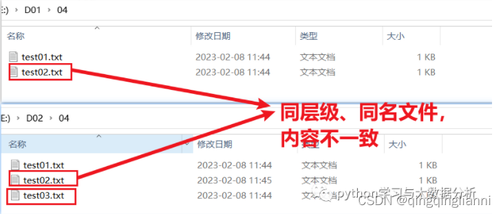 用python如何对比两个目录、文件差异,同名文件md5是否一致python Md5比较两个文件夹内容 同步 Csdn博客