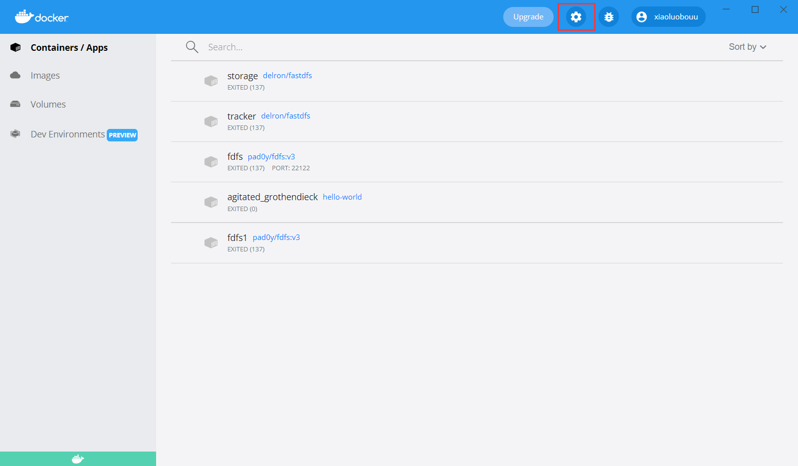 【Django项目天天生鲜】安装Docker Desktop和FastDFS（和python交互还是失败了，有人遇到跟我一样的问题吗？）_windows10 docker desktop ...