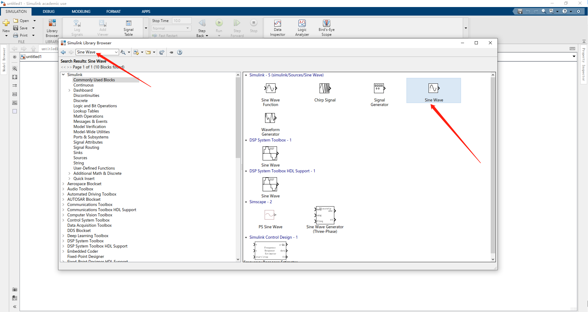 【Matlab/Simulink笔记】运行的第一个Simulink_simulink print 模块-CSDN博客