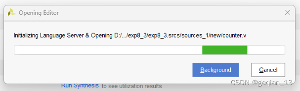 vivado卡在initial language server解决方案_vivado initializing language server-CSDN博客