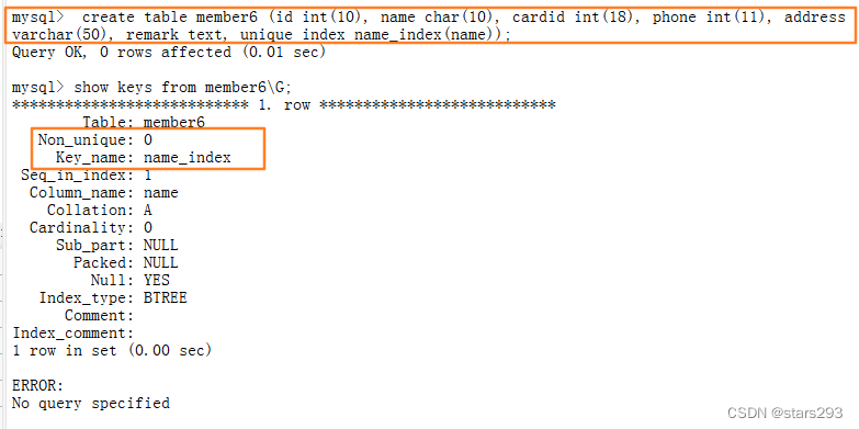Mysql索引的创建和使用_mysql create index-CSDN博客