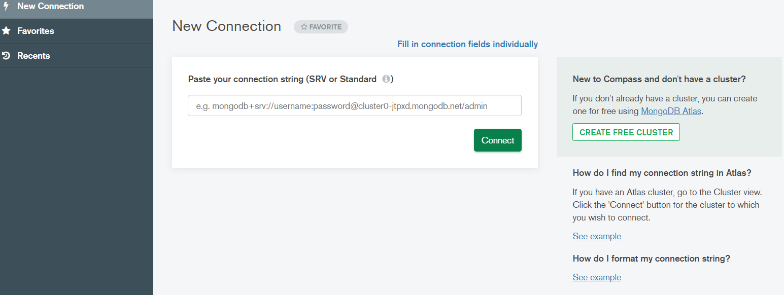 学会使用MongoDB Compass ，实现MongoDB的可视化_mongodb compass设置软件界面字体大小-CSDN博客