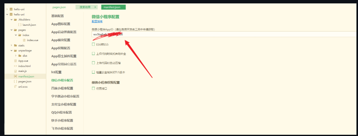 # uniapp中启动项目时的常见错误---AppID_uni-app应用标识(appid):不能为空-CSDN博客