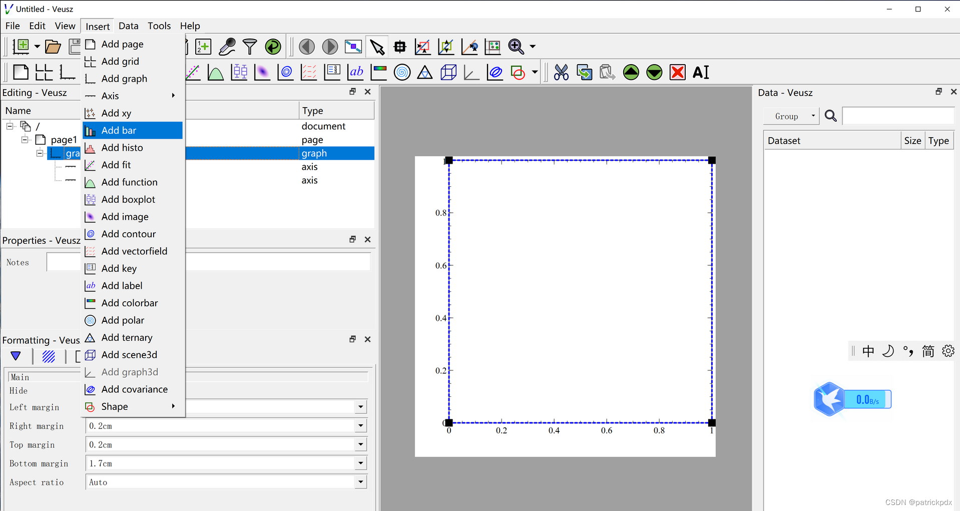 Veusz如何绘制柱状图_veusz教程柱状图-CSDN博客