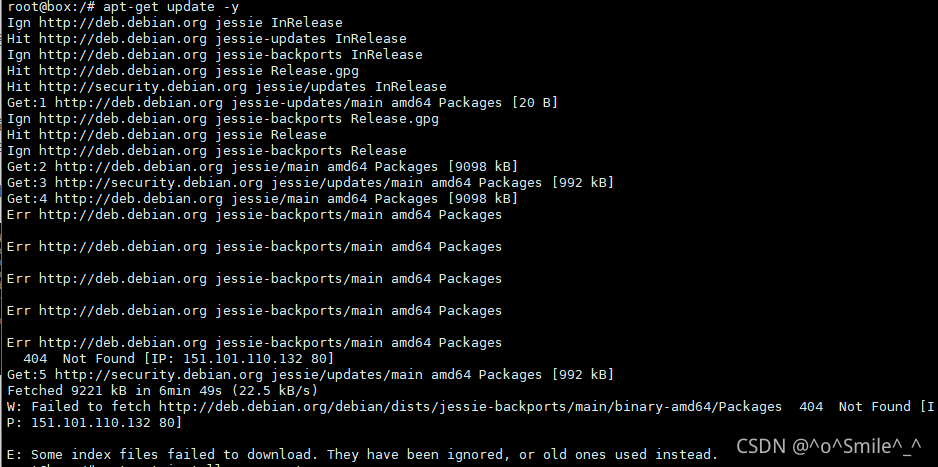 Docker——容器内 Apt Get Update失败解决办法 容器中使用apt Update Csdn博客