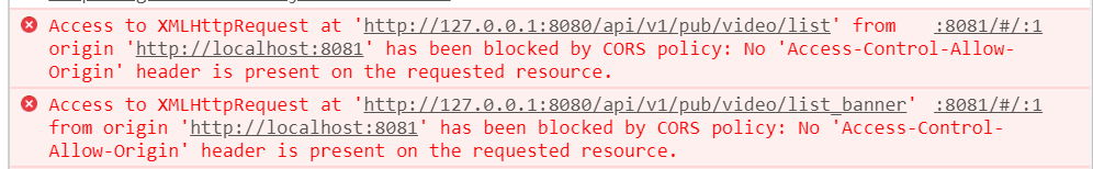解决跨域问题：Access to XMLHttpRequest at ‘http://localhst。-CSDN博客