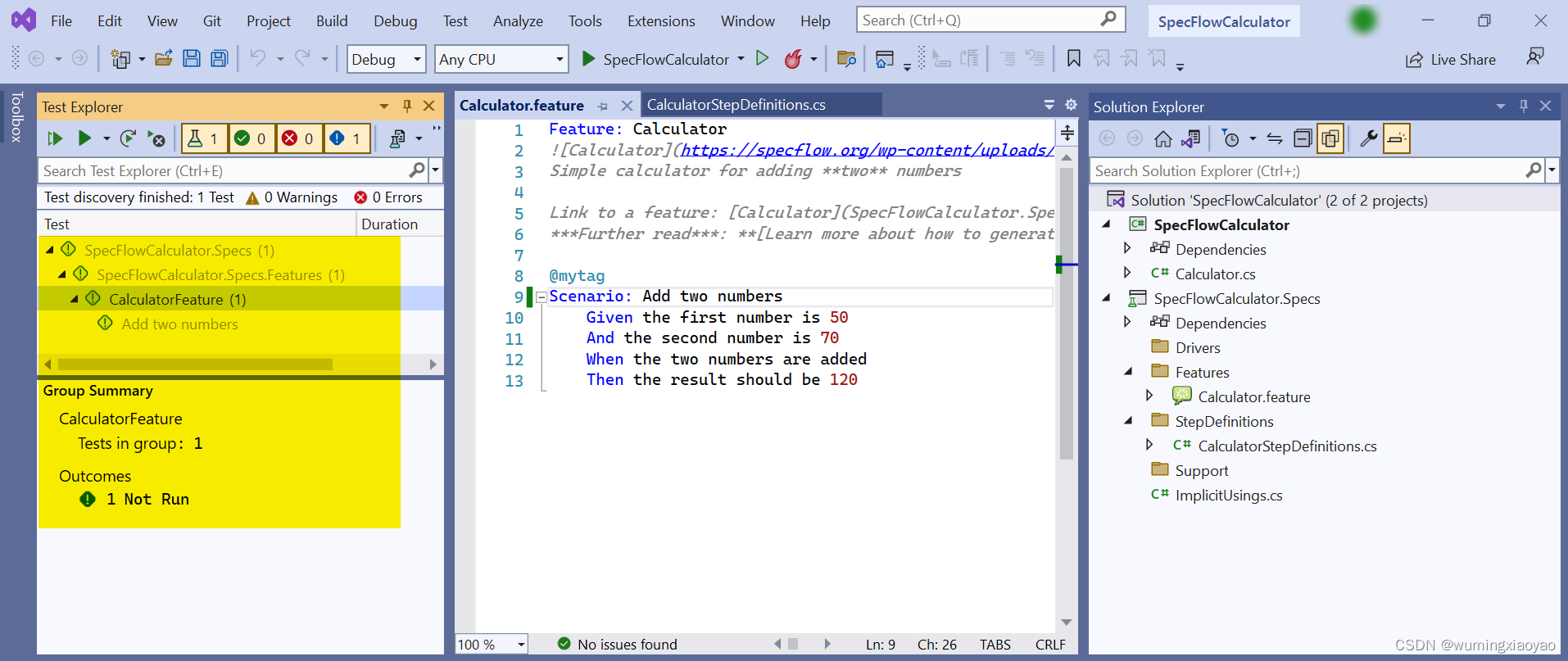 BDD - SpecFlow BDD 测试实践 SpecFlow 模板_specflow框架-CSDN博客