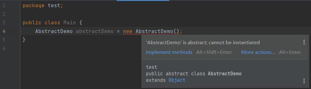 Java——抽象类_is abstract; cannot be instantiated-CSDN博客