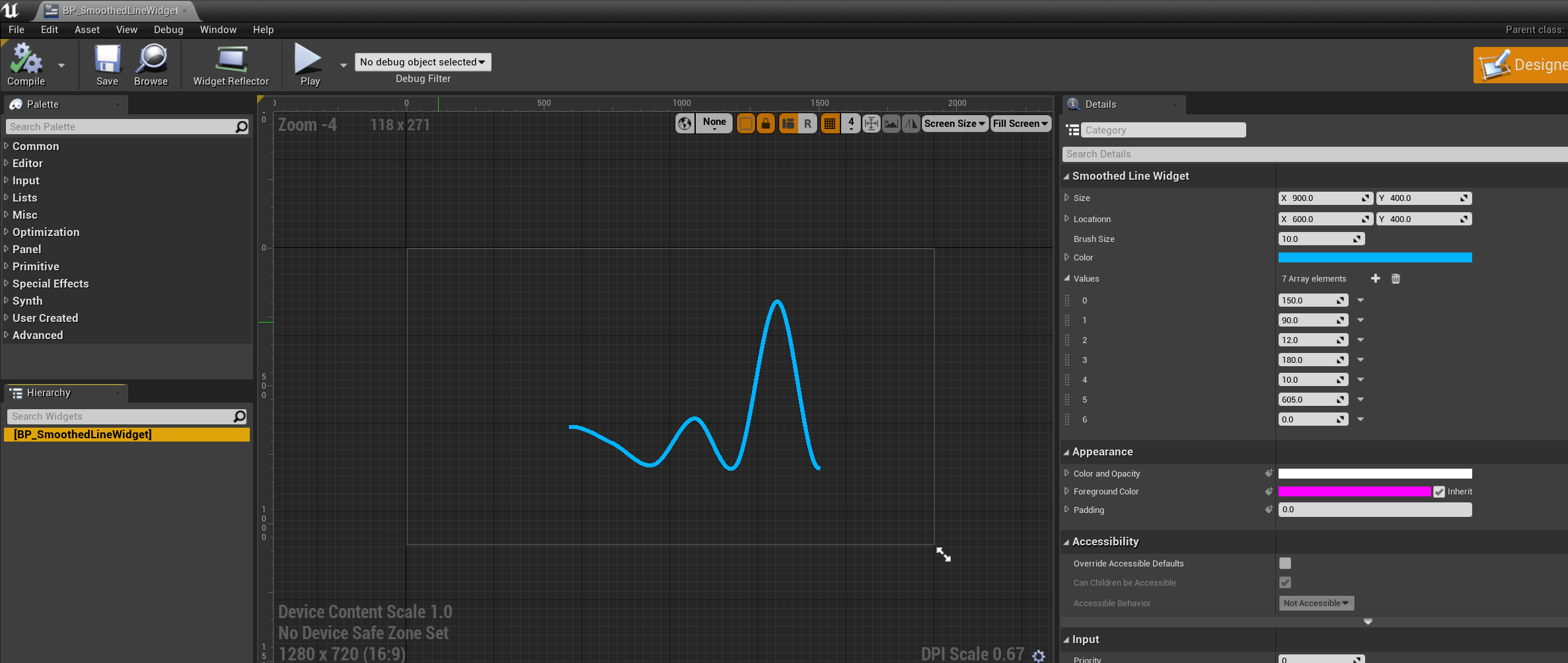 UE4C++UI平滑曲线图绘制_ue4 实现曲线图绘制-CSDN博客