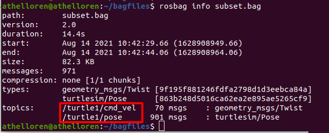 ROS Noetic入门笔记（十一）使用rosbag实现数据记录与回放_ros noetic rosbag-CSDN博客