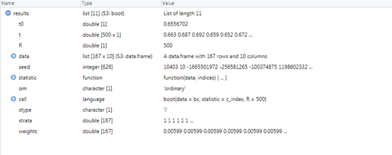 R语言使用BOOT重抽样获取cox回归方程C-index（C指数）可信区间(2)_r语言boot函数-CSDN博客