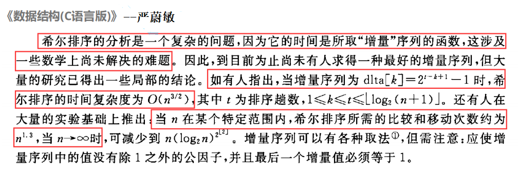 数据结构 手撕排序算法第三篇 希尔排序希尔排序时间复杂度 Csdn博客