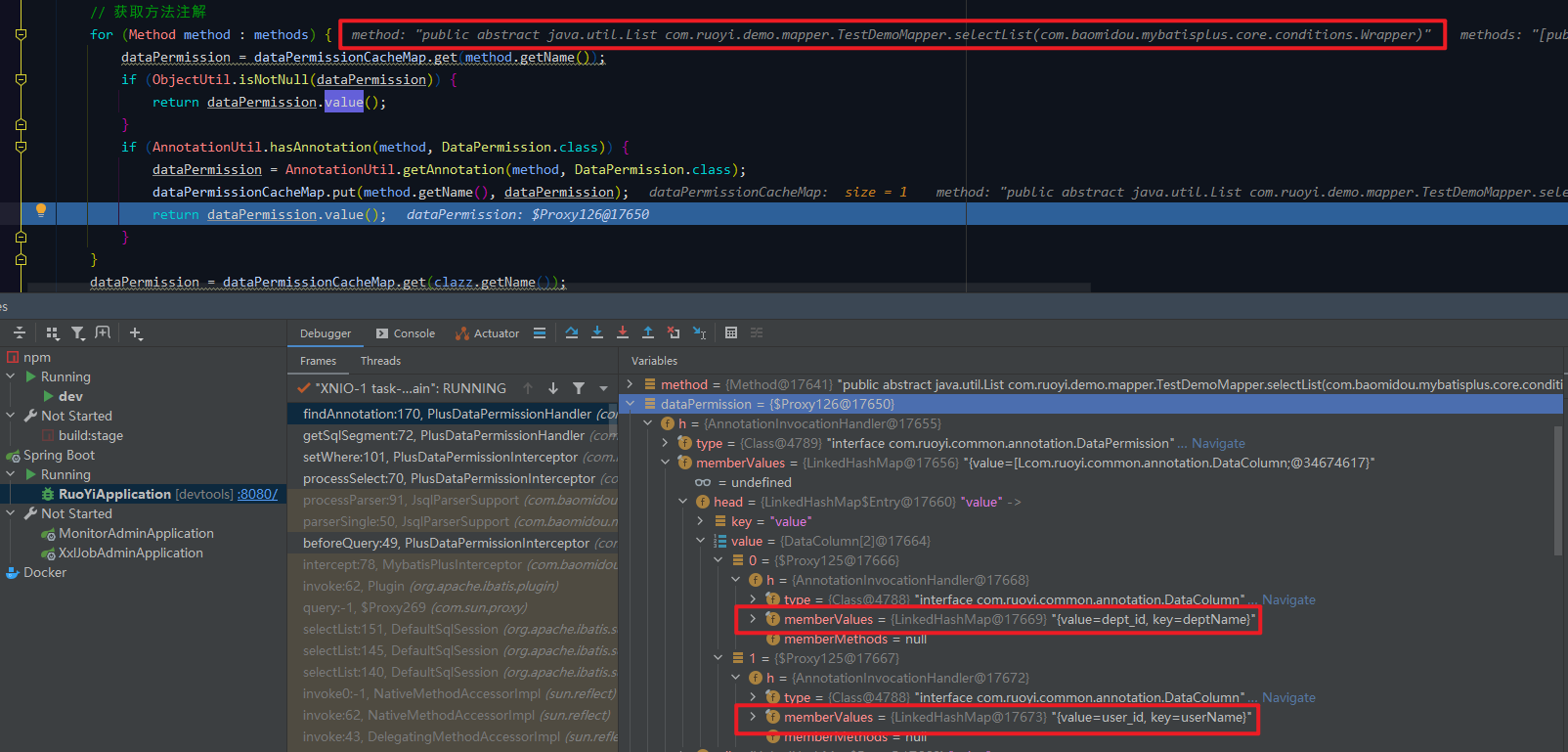 【RuoYi-Vue-Plus】学习笔记 09 - 数据权限调用流程分析（参照 Mybatis Plus 数据权限插件）_jsqlparsersupport-CSDN博客