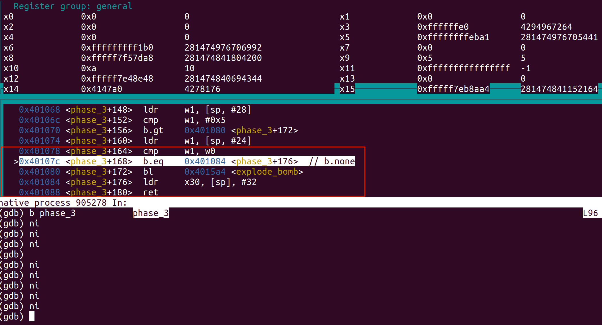 计算机系统ARM64拆除炸弹_拆弹实验-CSDN博客