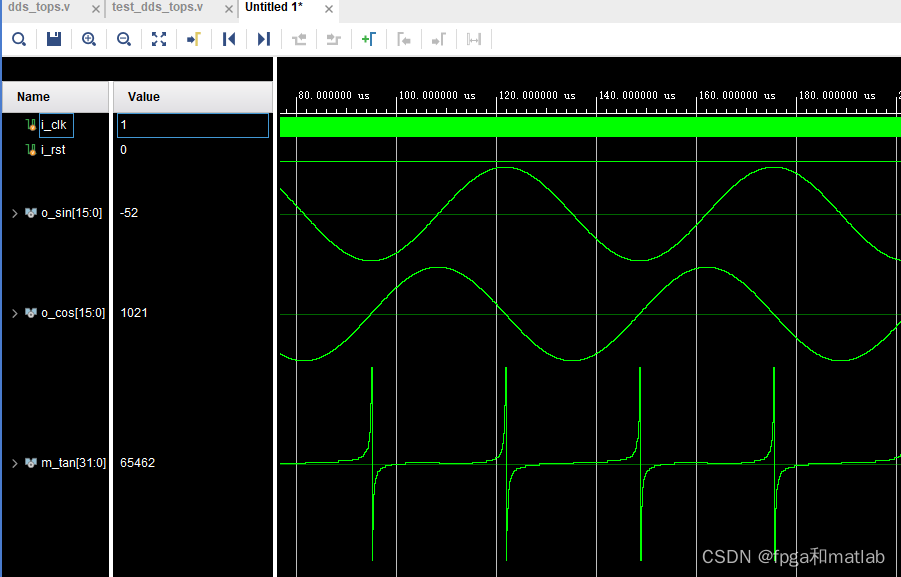 【fpga教程案例25】通过nco核和除法器实现tanx计算fpga 计算tan Csdn博客