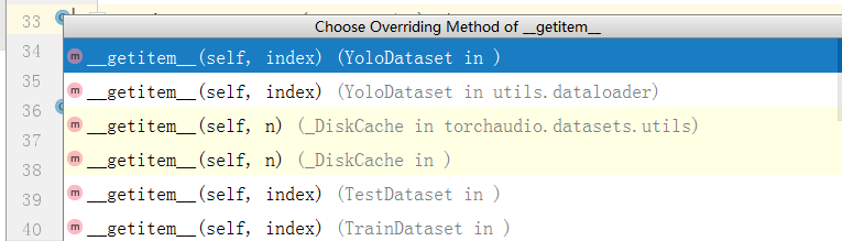 pycharm中的子类重写符号_has overridden methods-CSDN博客