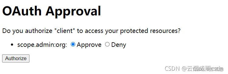 Spring Security Oauth2之scope作用域机制使用详解_oauth2 scope-CSDN博客