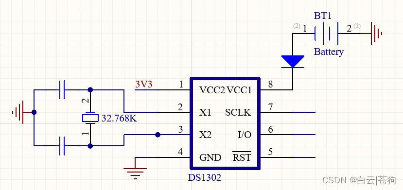 STM32使用库函数控制时钟芯片DS1302提供时间_ds1302驱动程序stm32-CSDN博客
