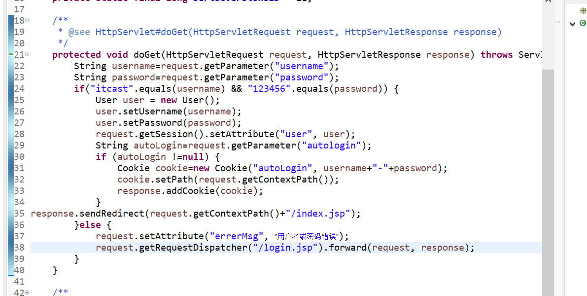 Java web11_编写loginservlet类,处理用户登陆请求,如果输入的用户名和密码正确,则发送一个用-CSDN博客