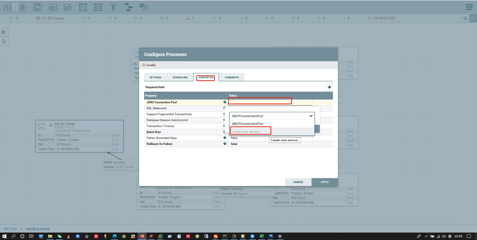 nifi之将上游的生成的sql语句写入到数据库中(六)_nifi putsql-CSDN博客