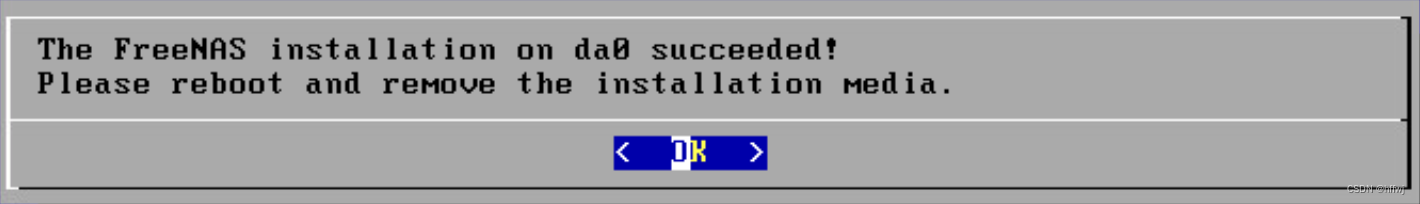 安装并配置 FreeNAS 详细过程_freenas安装教程-CSDN博客