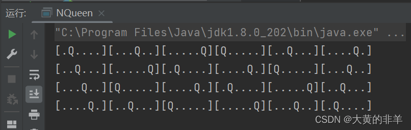 N 皇后 Java 回溯实现java N皇后回溯 Csdn博客 