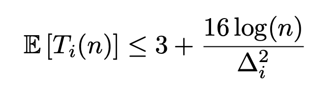 【bandit Algorithms学习笔记】ucb算法的理论证明ucb 算法 Csdn博客