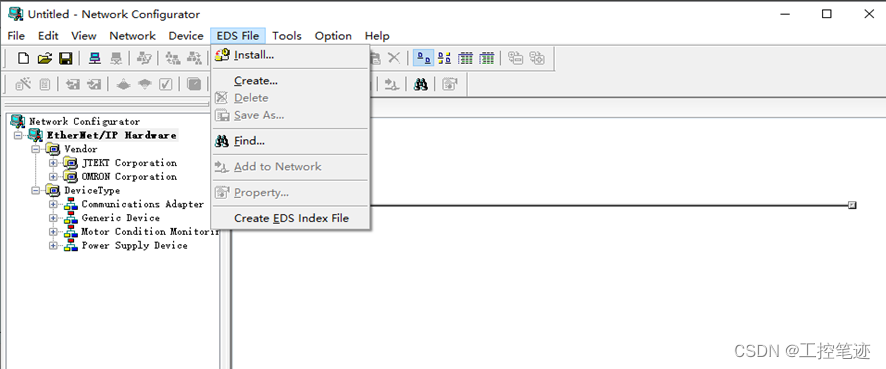 欧姆龙NX102与JTEKT PC10G进行EIP实列ID通信_欧姆龙network configurator教程-CSDN博客