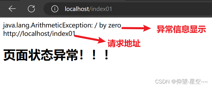 Springboot异常处理 Csdn博客 