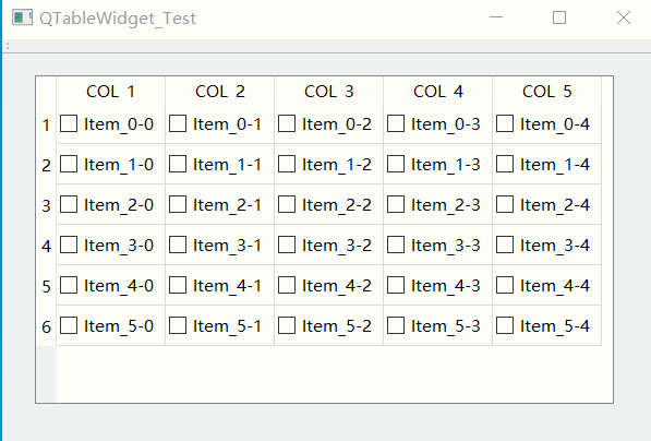 QTableWiddget实现复选框和自定义编辑功能_qtablewidgetitem设置勾选框-CSDN博客