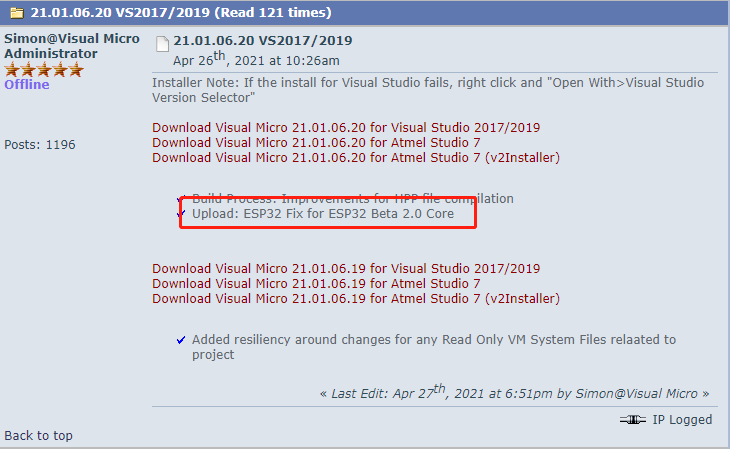ESP32 - 使用VisualMicro开发ESP32遇到问题：找不到引导加载程序(bootloader.bin)-CSDN博客