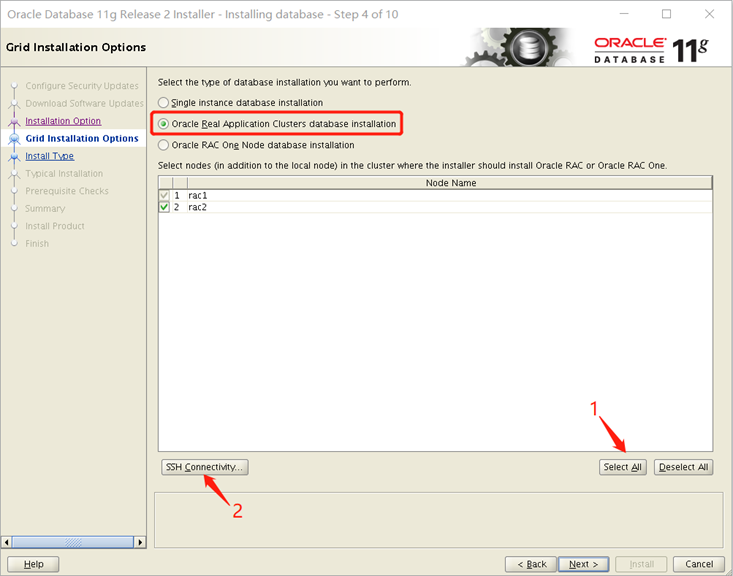 基于 vSphere 环境安装 Oracle 11g RAC 详细过程_vsphere oracle rac-CSDN博客