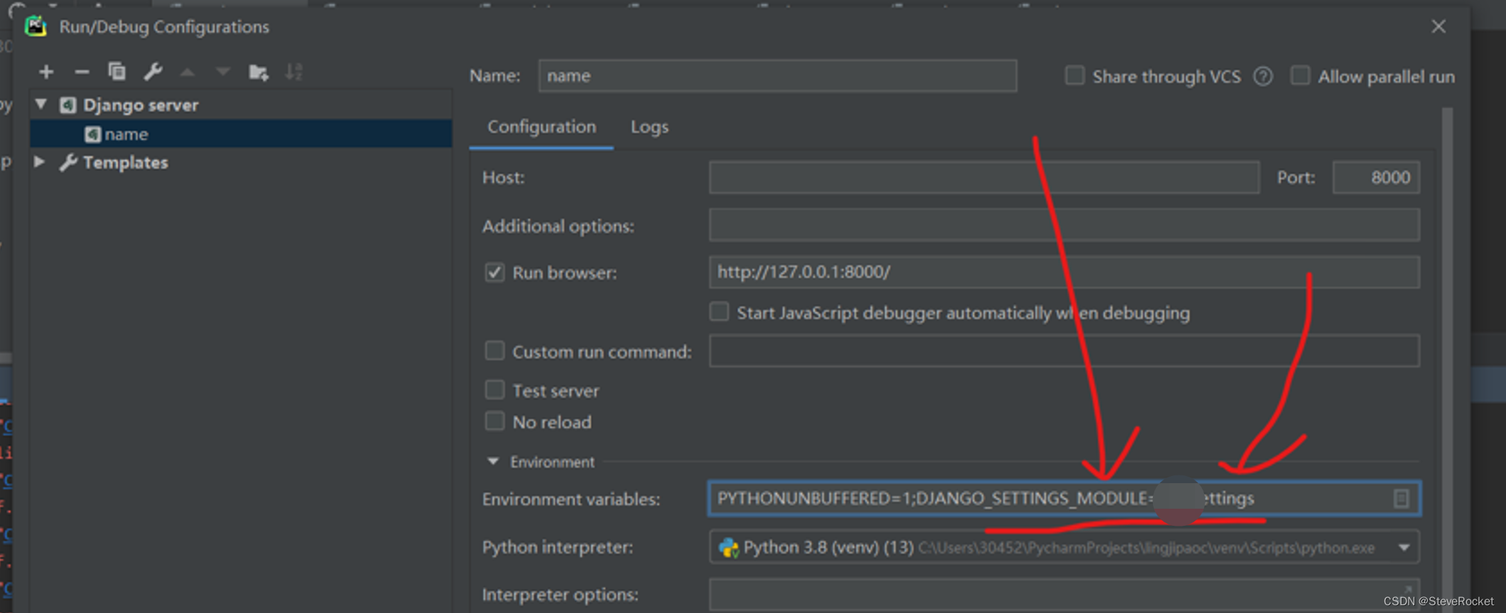 Django项目开发过程中出现的错误和解决方法集锦（持续更新）_django.core.exceptions.improperlyconfigured: 'djon-CSDN博客