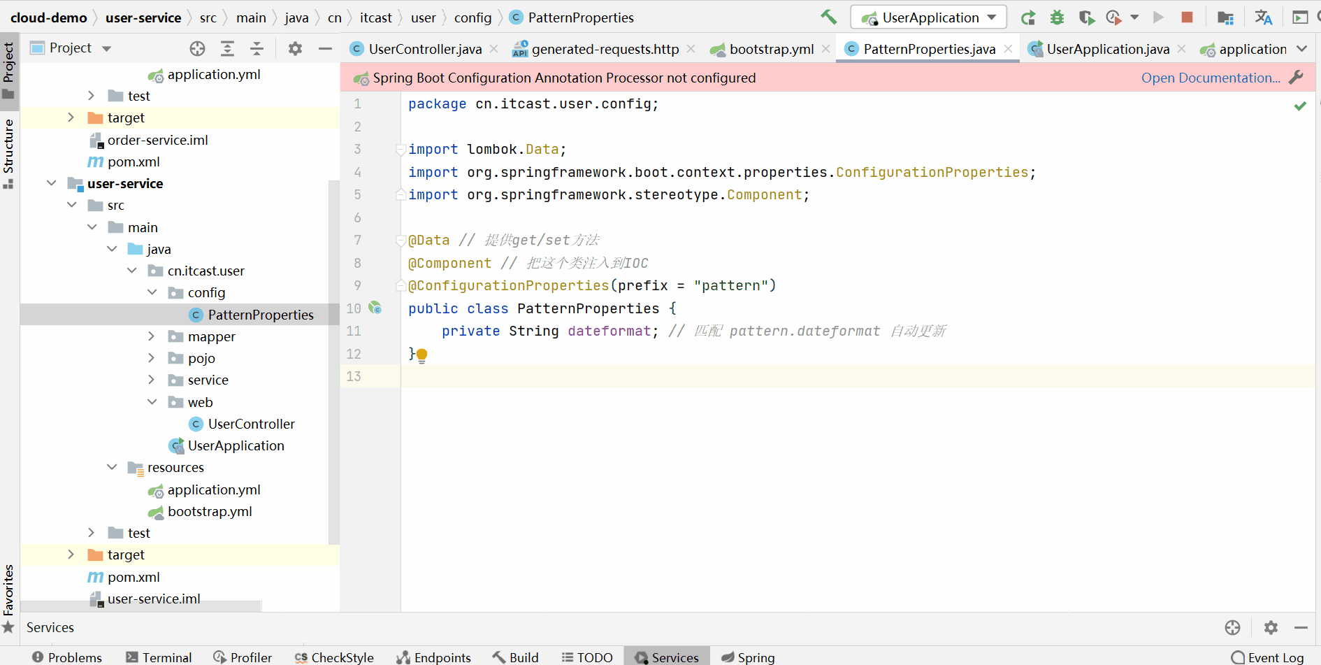 SpringCloud NACOS Configuration Management - Configure hot updates ...