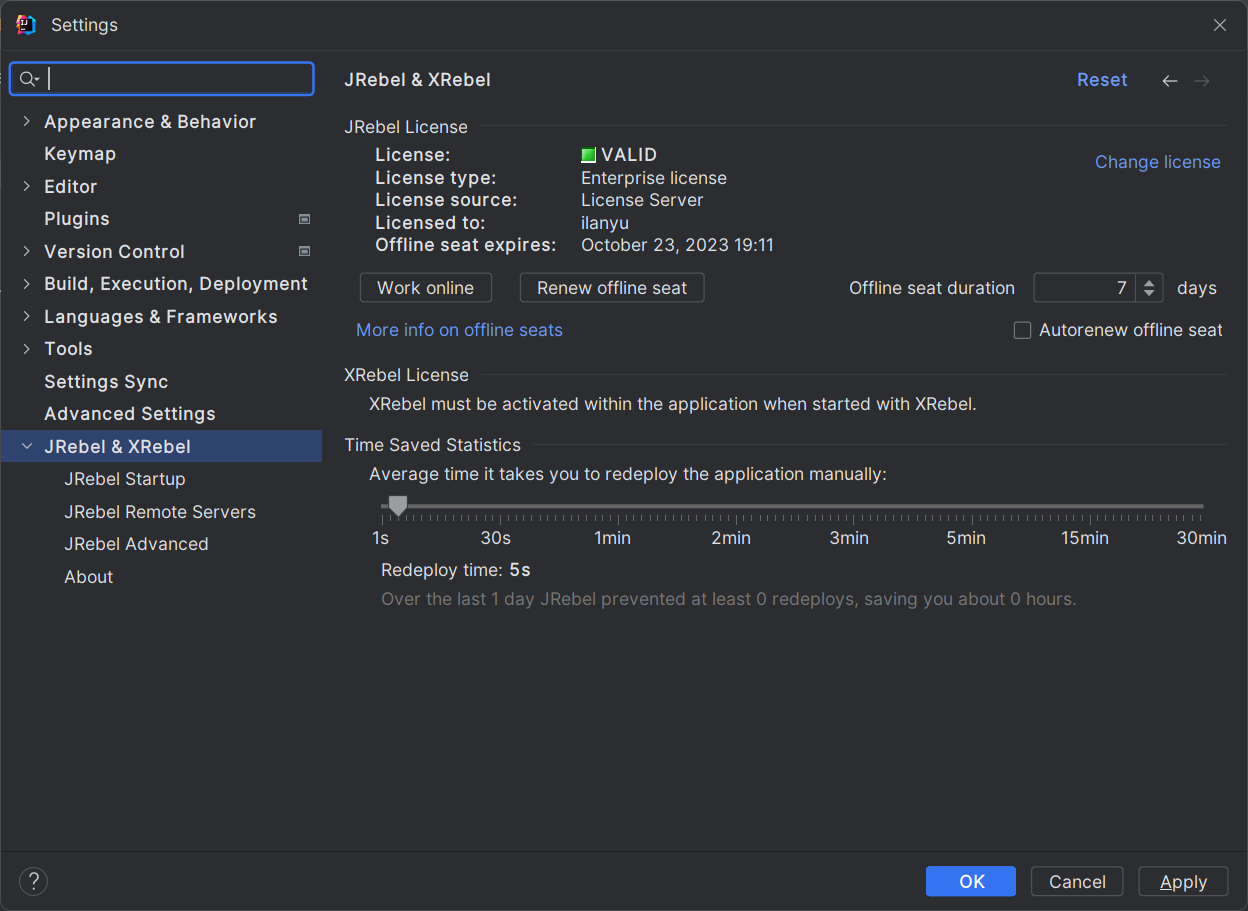 IDEA热部署JRebel插件激活教程_activate jrebel-CSDN博客