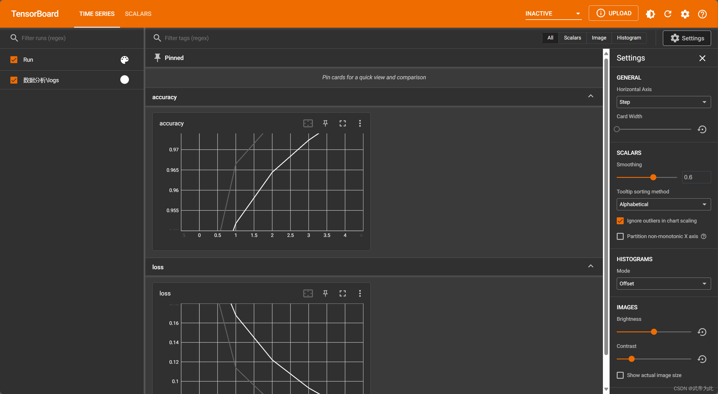 【使用TensorBoard监控训练过程】_tensorboard监控训练状态-CSDN博客