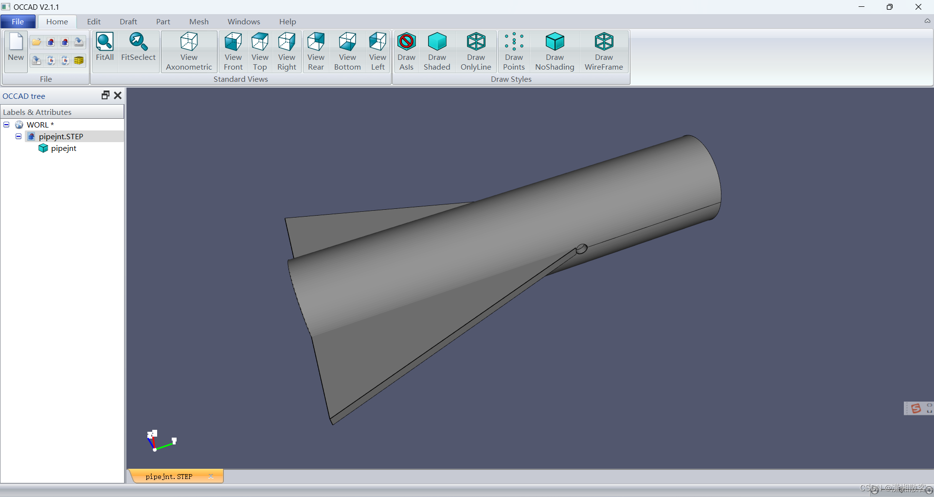 基于OCC与OSG的CAD平台构建值gmsh划分效果测试_occ曲线转osg-CSDN博客